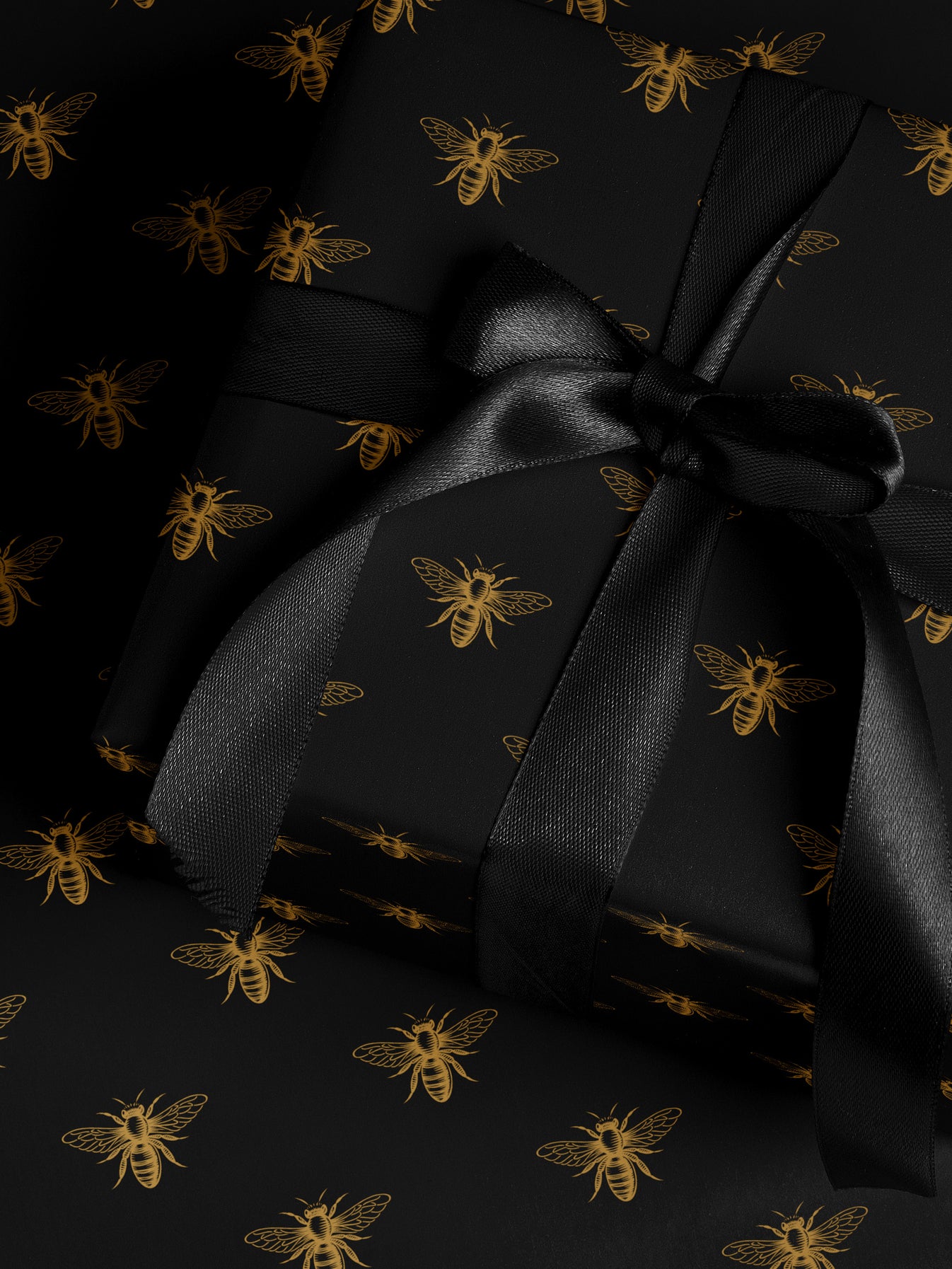 Bumblebee Wrapping Paper, Matte & Glossy │ Parlington – House of Parlington