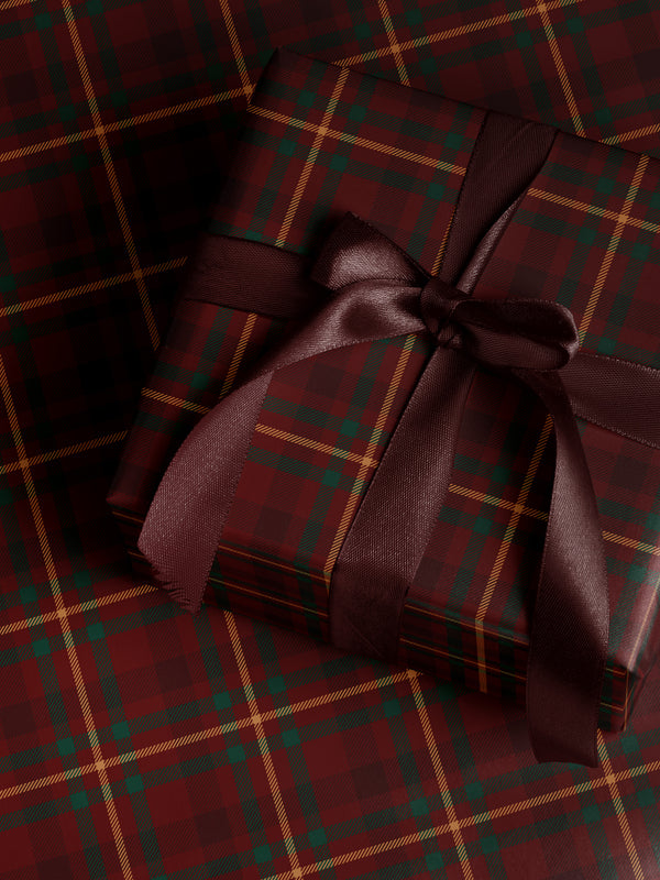 Festive Tartan Wrapping Paper | House of Parlington