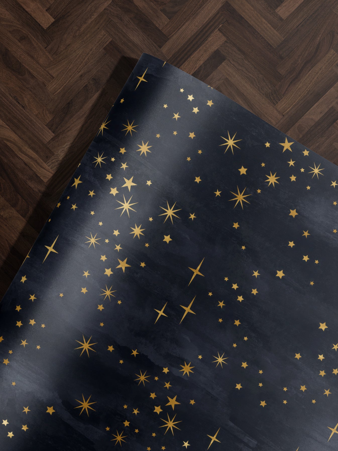 Celestial Stars Wrapping Paper, Matte & Glossy │ Parlington – House of ...